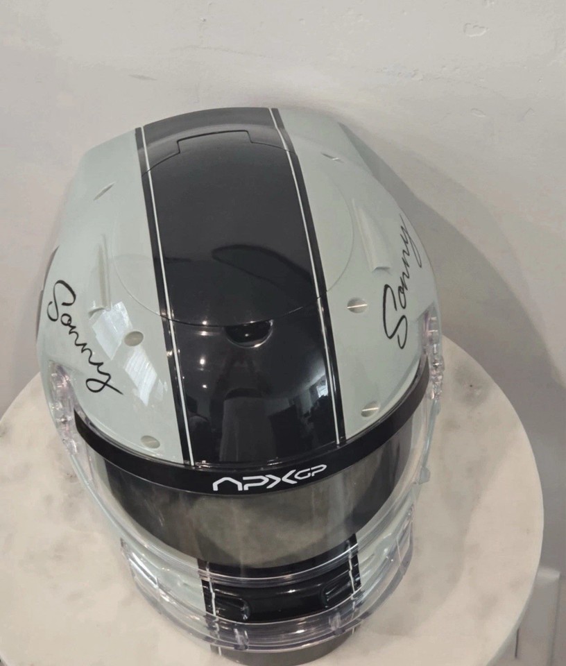 F1 The Movie 2025 Racing Helmet Popcorn Bucket Formula One Sonny Brad ...