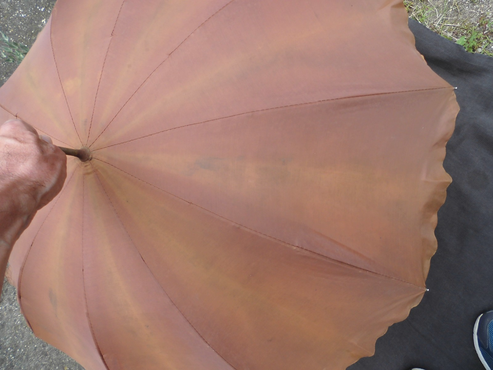 ombrello doppio telo decorato vintage | eBay