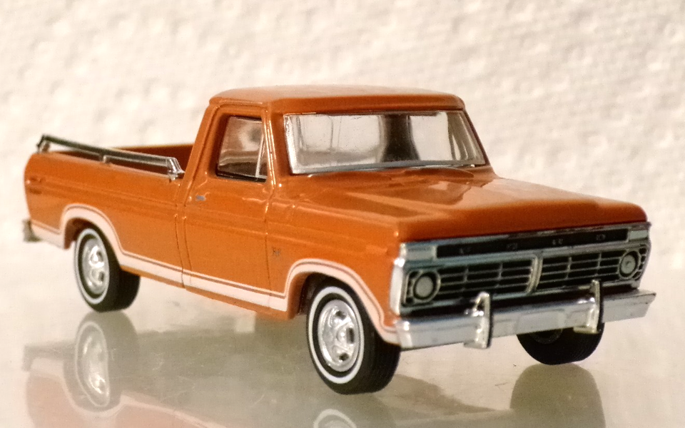 1973 Ford F-100 Explorer...VINTAGE AD CARS Series 8....Greenlight. .pre ...
