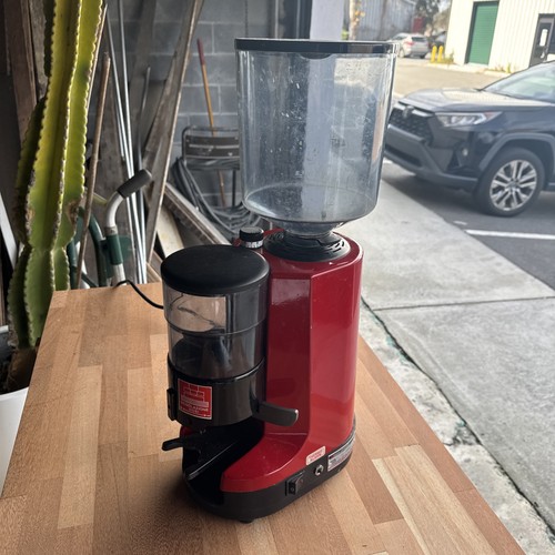 Nuova Simonelli MDU COFFEE GRINDER COMMERCIAL MILL ESPRESSO 115V RED | eBay