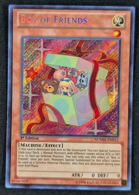 Box of Friends 1996 1st Edition Secret Rare Yugioh Card NUMH-EN013 (NM ...