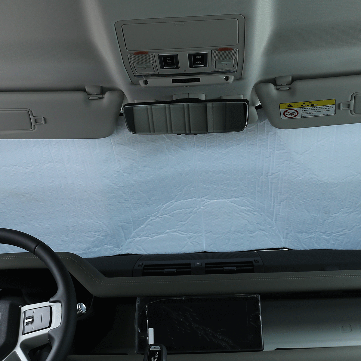 Custom Fit For 2020-2024 Land Rover Defender 90 110 130 Windshield sun ...