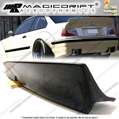 Fits 92-98 BMW E36 3 Series Rear Boot Trunk Deck Lid Lip Spoiler Wing ...