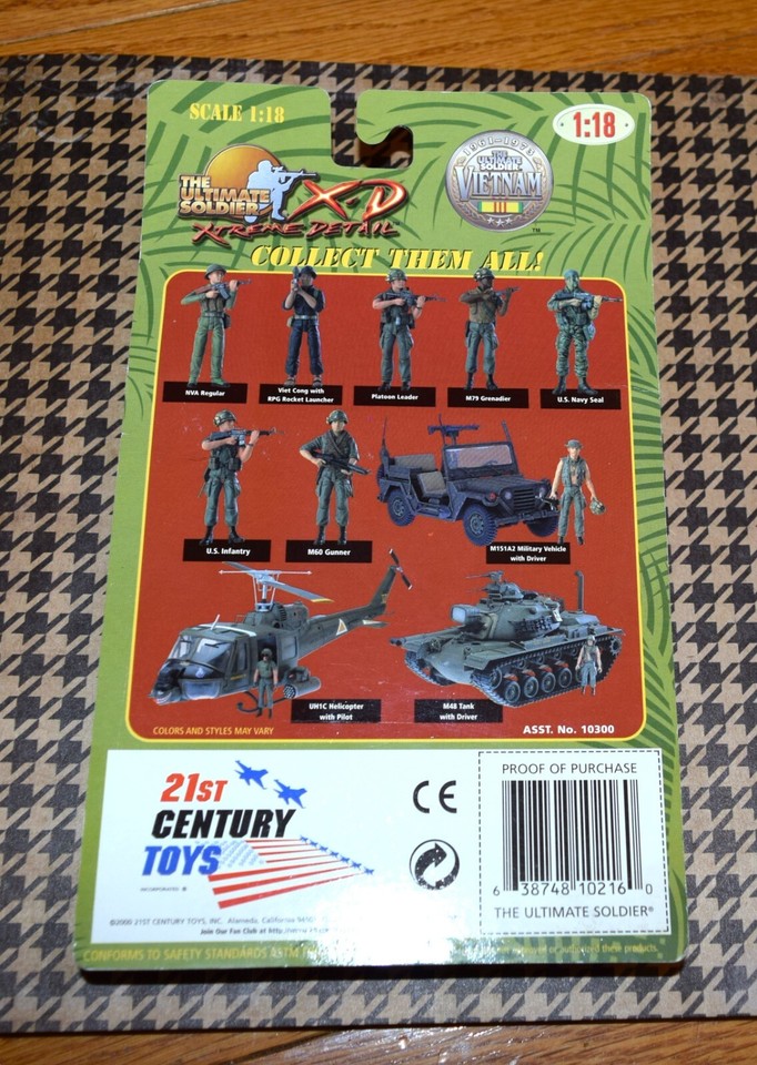 1:18 21st Century Toys Ultimate Soldier Vietnam War NVA Viet Cong RPG ...
