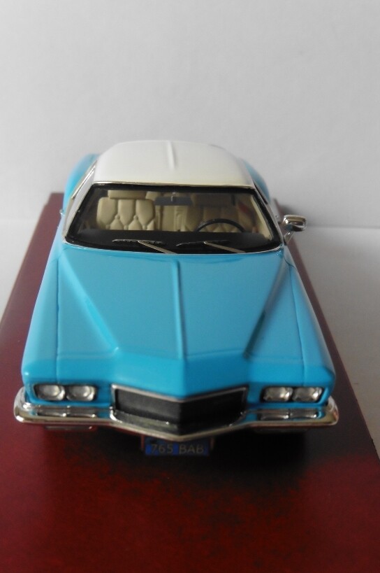 Buick Riviera 1971 Stratomist Blue Truescale TSM114333 1/43 True Scale ...