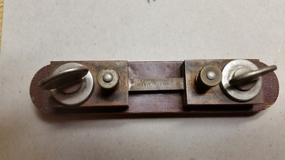 Antique Weston style current shunt 20A 50mV Made in 1893 | eBay