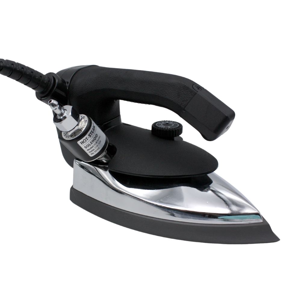 Hot-Steam SGB-650 Gravity Feed Electric Steam Iron Complete Set | eBay