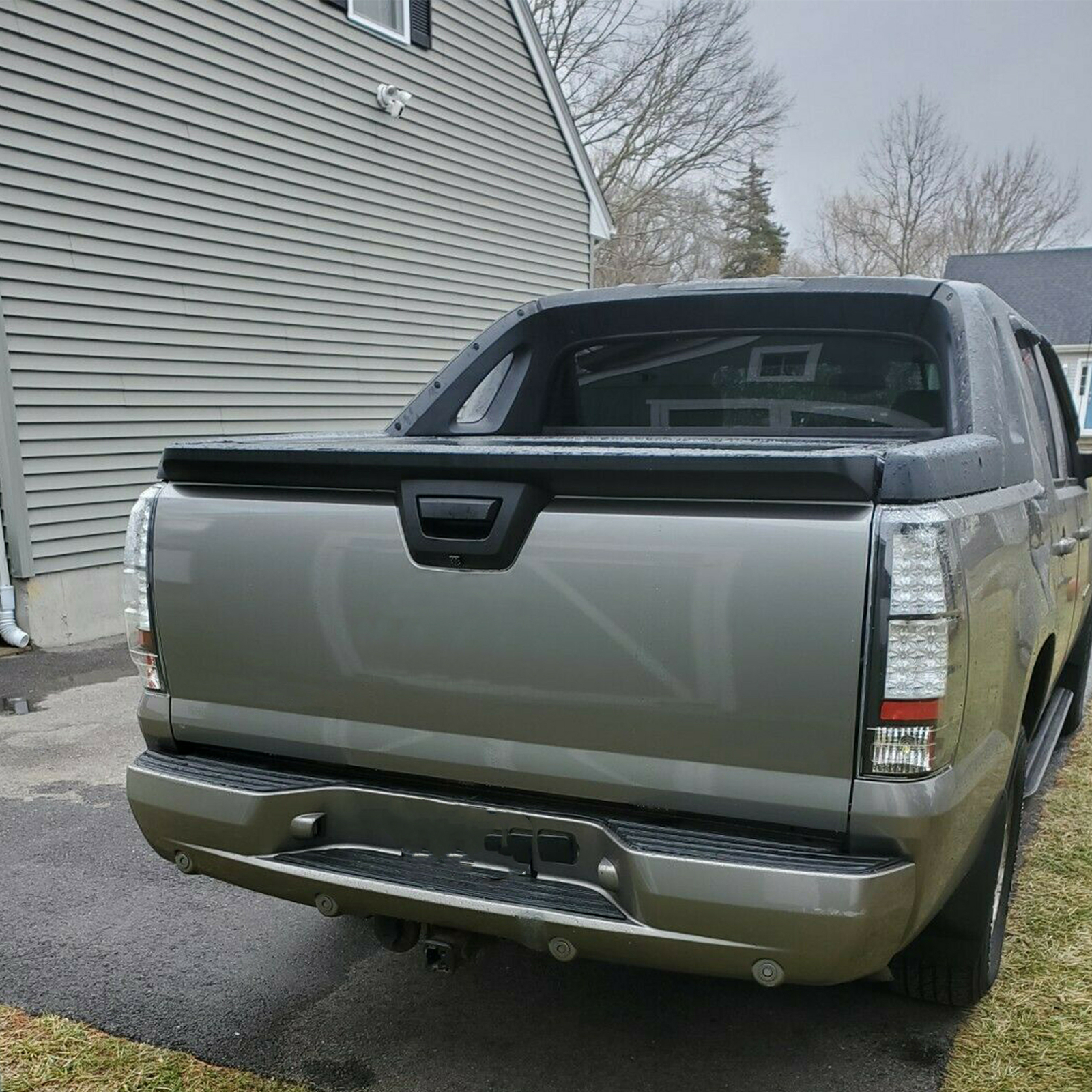 For 07-13 Avalanche Escalade Rear Tailgate Spoiler Molding Trim w ...