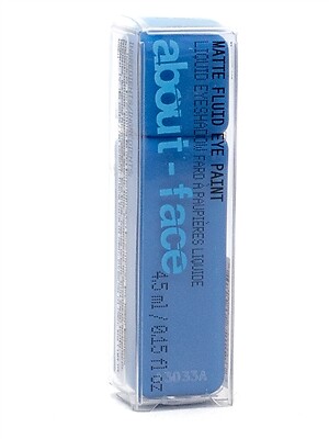 about-face MATTE FLUID EYE PAINT Liquid Eyeshadow, Blue Monday .15 fl ...