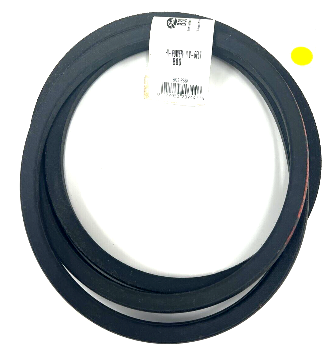 GATES HI-POWER II V-BELT B80 9003-2080 | eBay