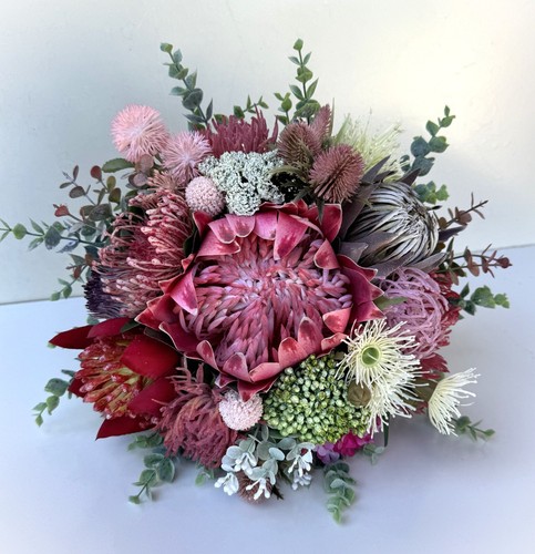 Wedding Bouquet Bridal Bouquets Australian Native Flower Gum Blossom ...