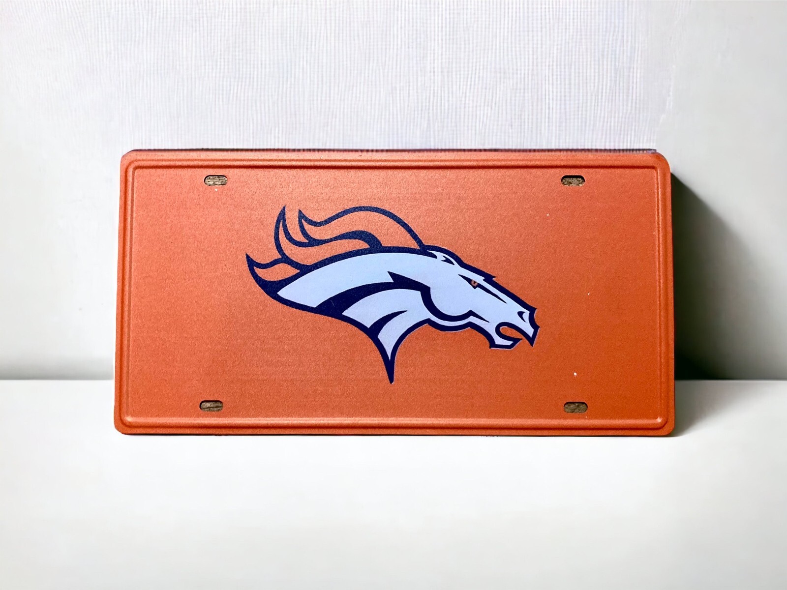 Denver Broncos Fan Aluminum Front License Plate for your vehicle! | eBay