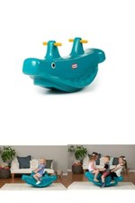 Little Tikes Classic Alligator Teeter Totter Seesaw Kids Playground for ...