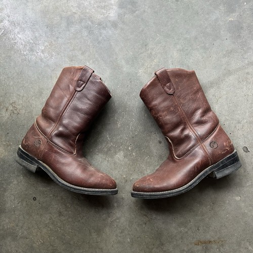 Double H 2560 Mens Size 9.5 2E Boots Oil Resistant Leather Work Western ...