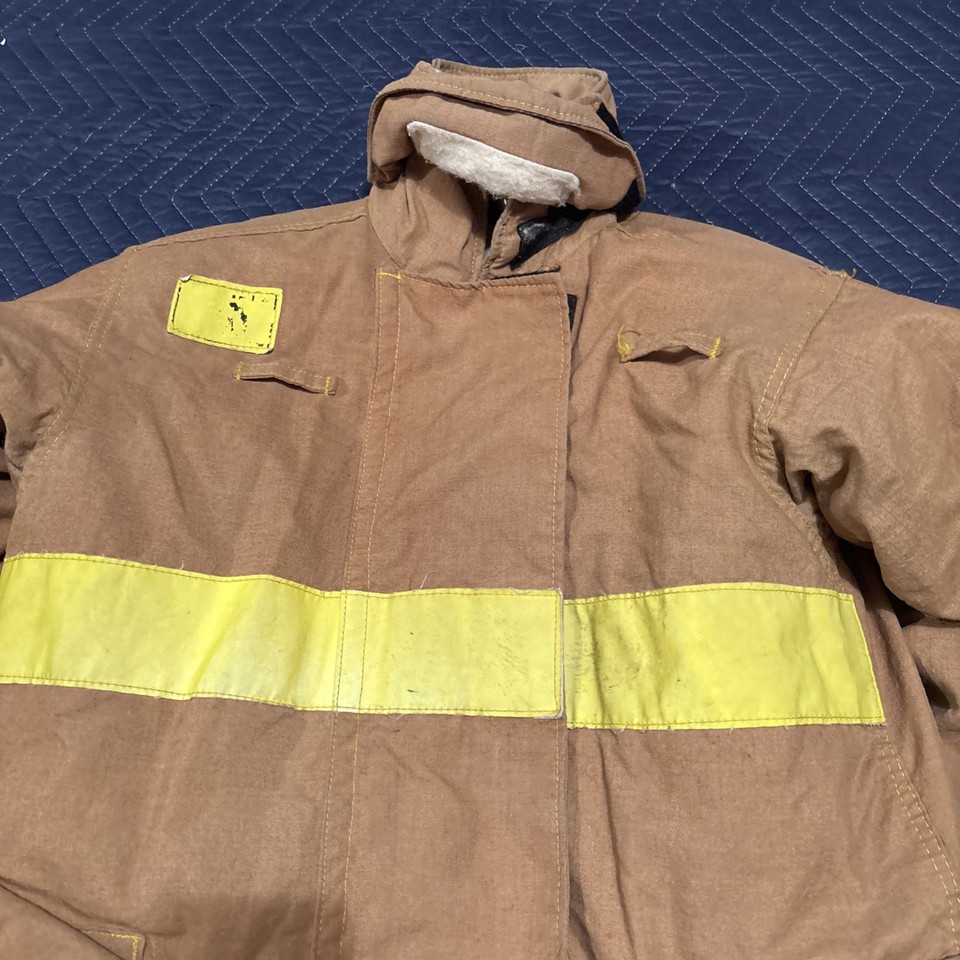 MORNING PRIDE DRD 42 x 29/35 x 35 Firefighter Turnout Bunker Gear COAT ...
