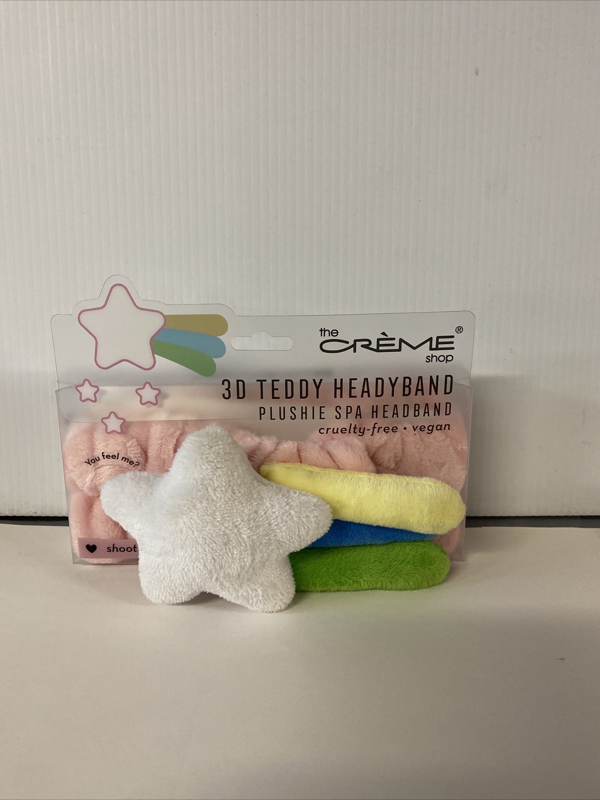 The Creme shop 3D Teddy Headyband Plushie Spa headband Shooting start ...