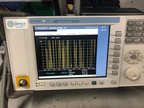 Keysight Agilent N1996A 100kHz-6GHz CSA Spectrum Analyzer | eBay