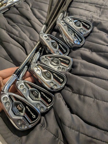 Good Right TaylorMade M CGB iron set.5-AW.graphite regular. | eBay