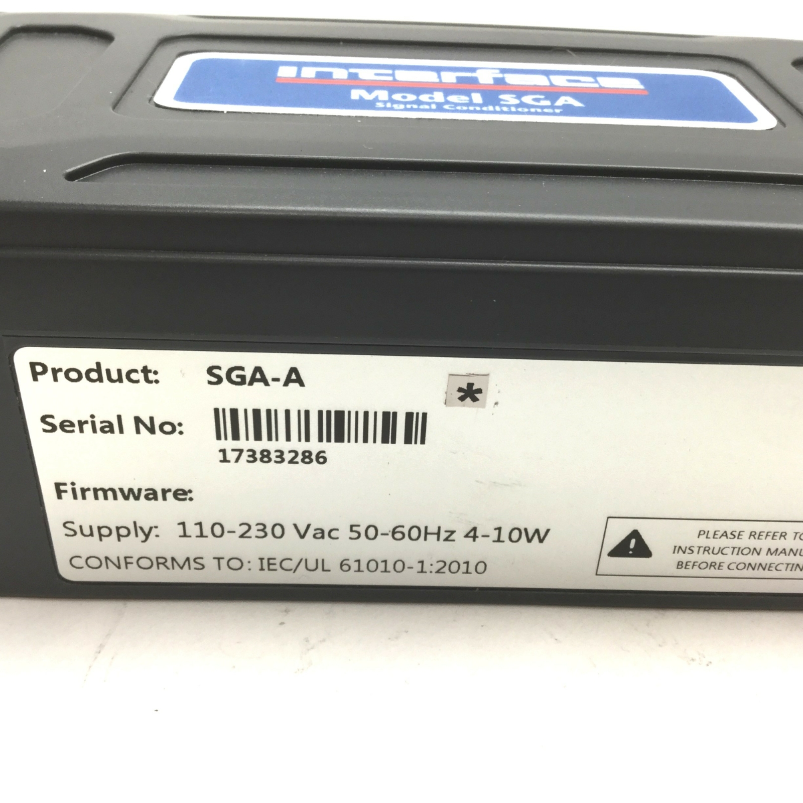 Interface SGA-A Strain Gauge Load Cell Powered Signal Conditioner, 110 ...