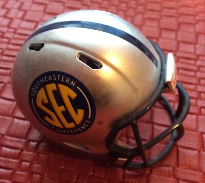 SEC CONFERENCE SILVER 2018 SEC POCKET PRO HELMET RIDDELL STYLE | eBay