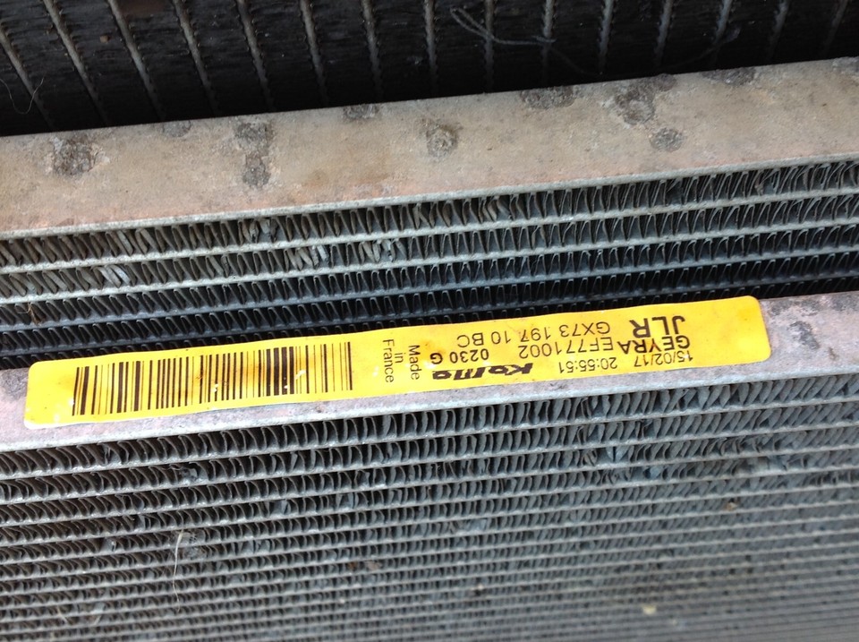 JAGUAR F-PACE X761 3.0D FRONT RADIATOR PACK COOLING FAN 2016-2020 HK83 ...