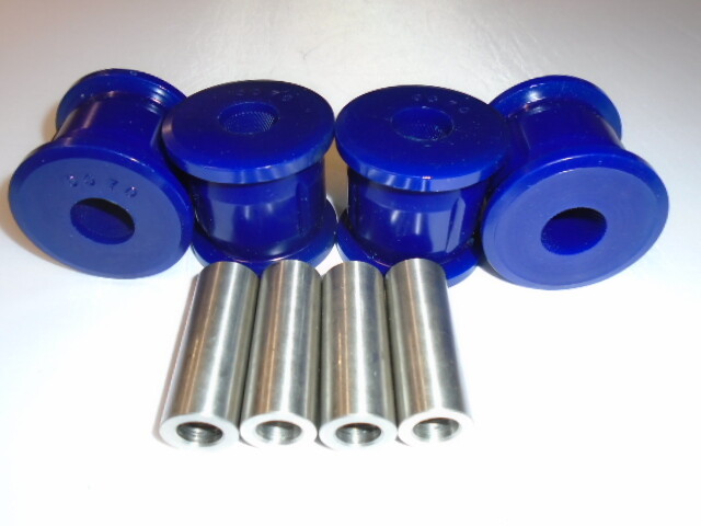 Triumph TR7 TR8 ** LOWER REAR ARM BUSHES ** POLY x 4, set for Trailing ...