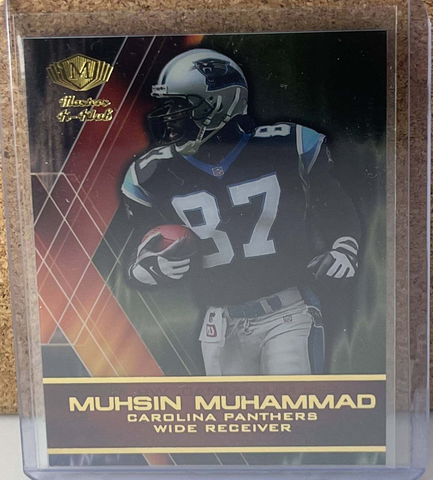 2000 Collector's Edge Masters K-Klub /3000 #K9 Muhsin Muhammad Carolina ...