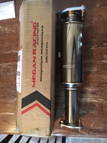 Megan Racing Stainless Steel Downpipe Test Pipe Honda Accord 03-06 4cyl ...