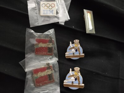 Olympic pin lot 2002 1996 IBM coca cola | eBay