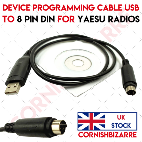 FOR YAESU RADIO USB PROGRAMMING CABLE - FT-817 FT-857D FT-897D FT-100 ...