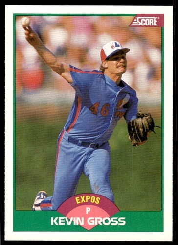 1989 Score Baseball Card Kevin Gross Montreal Expos #39T | eBay