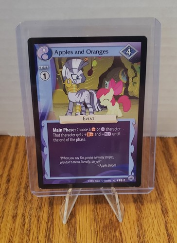 My Little Pony Apples And Oranges #98 F CCG Card Hasbro New/Mint | eBay
