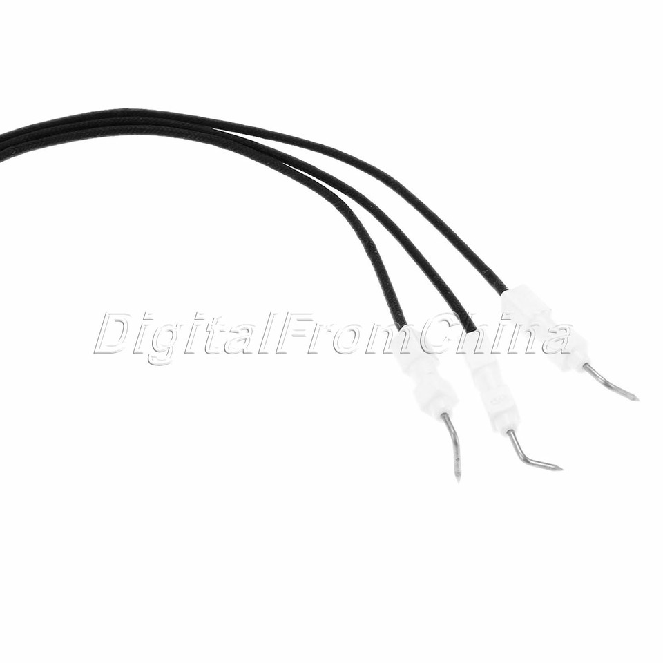 3Pcs Electrode Igniter Wire with Striker 400mm For Heaters Gasliter Gas ...