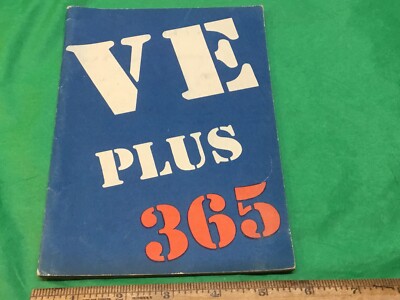 ORIGINAL WWII ERA 1946 US VE PLUS 365 BOOK BOOKLET OCCUPATION UPDATES ...