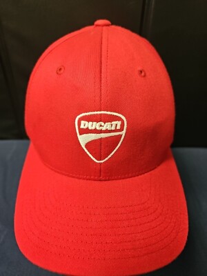 Ducati Island 2019 - Hat - Men's L/XL Flexfit - Red Embroidered | eBay