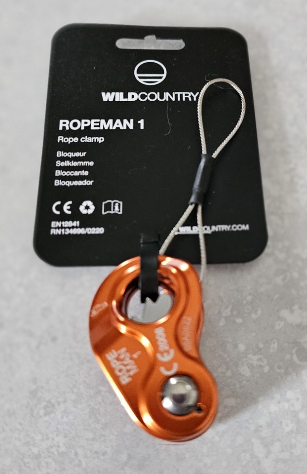 Wild Country Ropeman 1 Ascender Lightweight Clamp Climbing, Rigging ...
