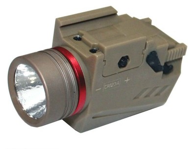 Trinity 300 Lumen Flashlight w/ Red Laser Quick Release for FN 502 ...