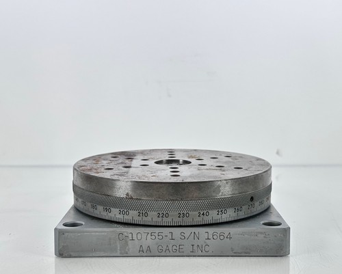 AA Gage Inc C-10755-1 AA Gage Ultradex Indexing or Rotary Table | eBay