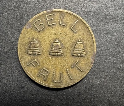 Nottingham UK County England Bell Fruit 20p Amusement Trade Token | eBay