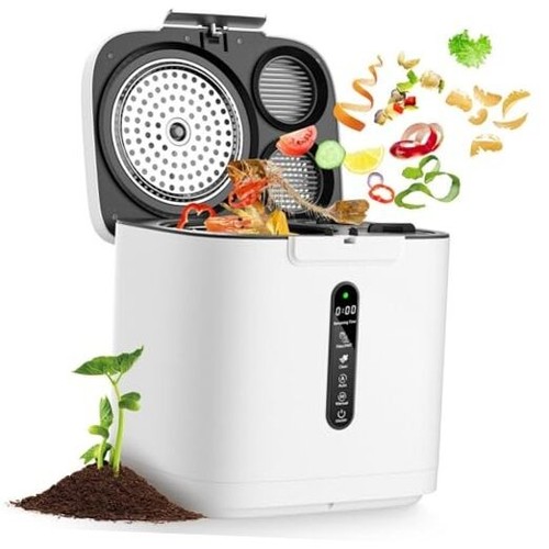4L Electric Composter for Kitchen, Smart Compost Bin Outdoor/Indoor, | eBay