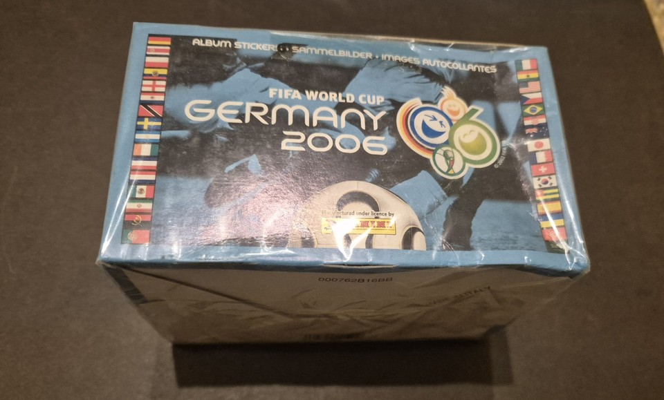 Panini FIFA World Cup Germany 2006 Unopened / Sealed Box 100 Packets ...