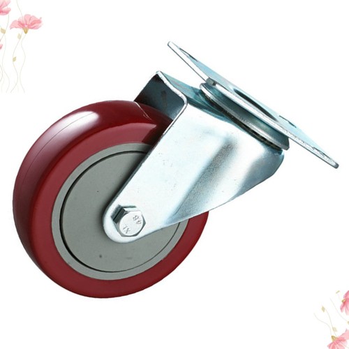 2 PCS Retractable Casters Wheels Swivel Wheels Bed Castors Small Caster ...