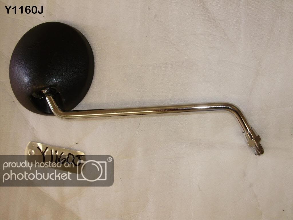 YAMAHA TT 350 600 DT 400 XT 600 750 LH MIRROR NON GENUINE NEW OS Y1160J ...