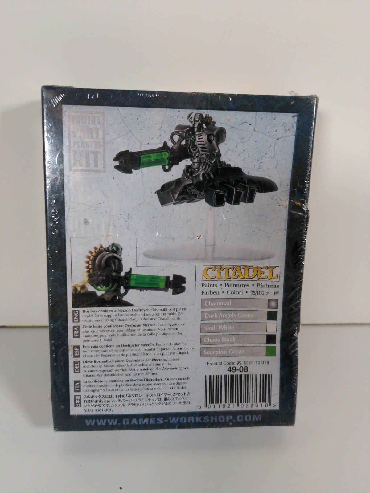 Necron Destroyer Games Workshop Warhammer 40.000 Necrons Destruktor GW ...