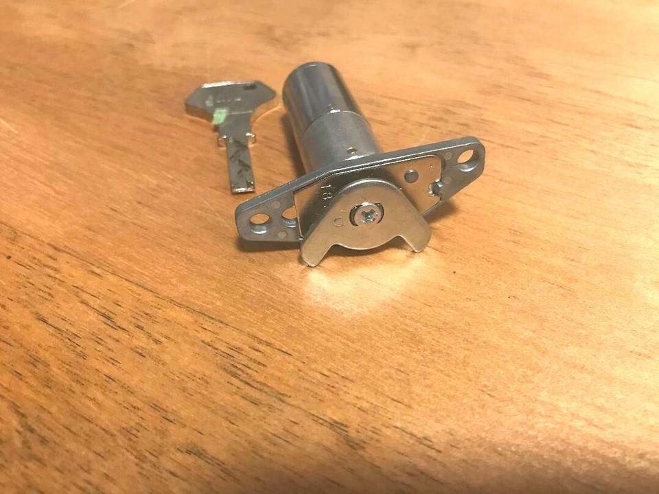 OEM PACHISLO PACHINKO Slot Machine Door Lock / Key 2.25" P Hook THICK ...