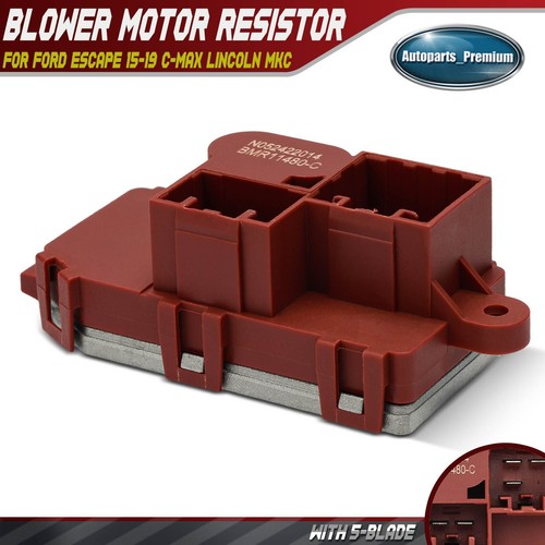 Heater Blower Motor Resistor for Ford Escape 2015-2019 C-Max 16-18 ...