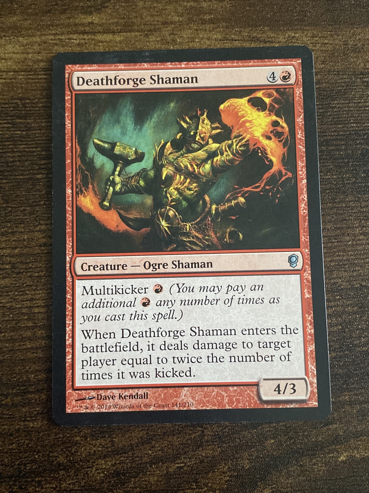 Deathforge Shaman (141) Conspiracy MTG Magic The Gathering D7457* | eBay