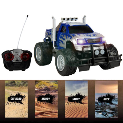 RC Remote Control Big Wheel Monster Truck Off Road Kids Toy Car Gift ...