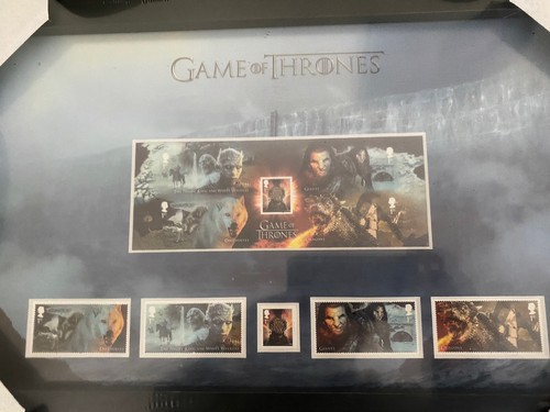 Game Of Thrones Royal Mail Framed The Wall Stamp Set | eBay