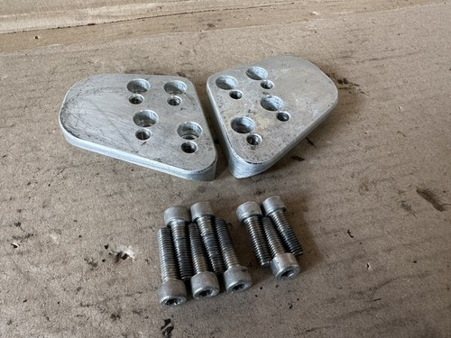 04 BMW R1150RT Handlebar Handle Bar Riser Block Set Left Right OEM ...